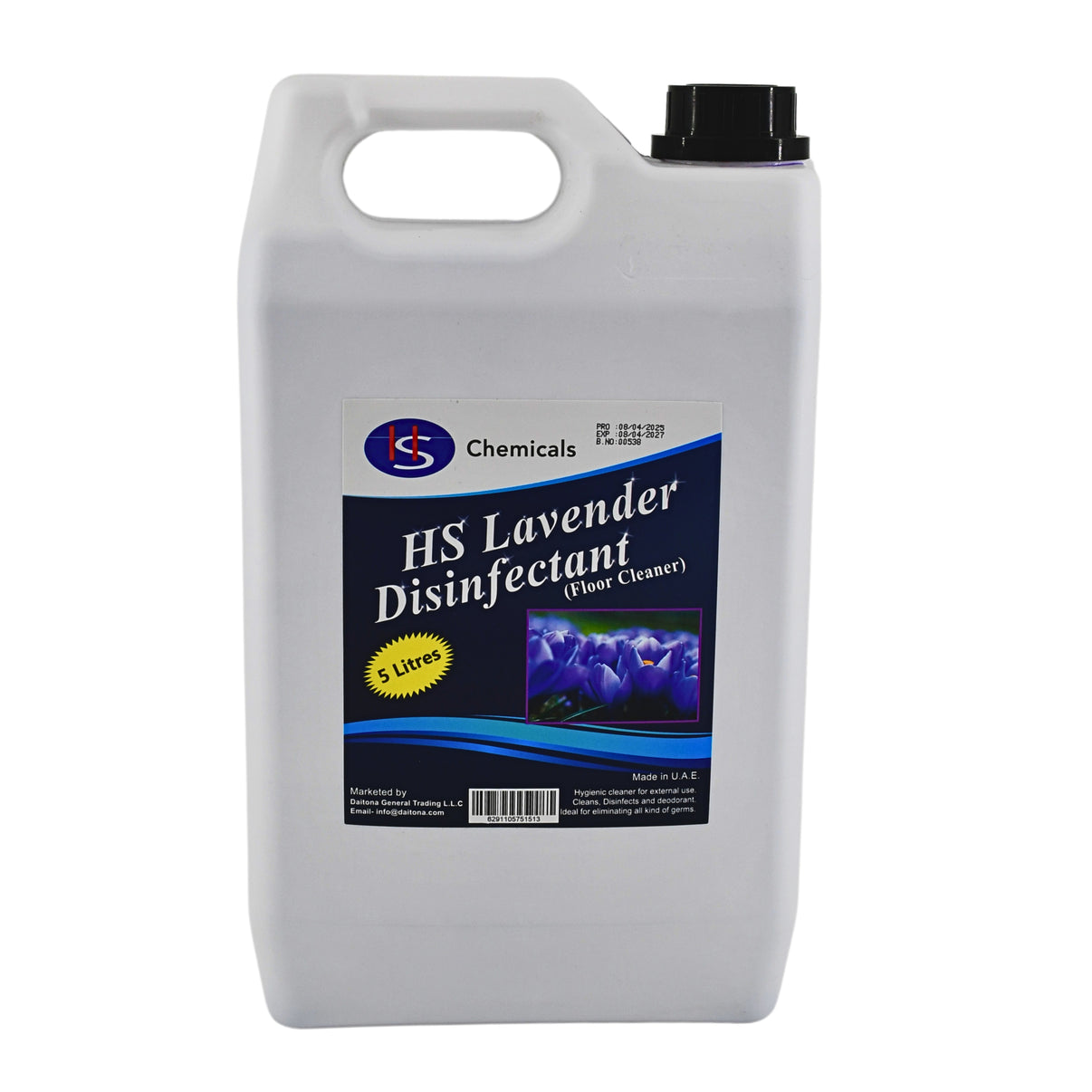 Floor Cleaner Lavender Disinfectant (5L) - Hygiene System - Made in th ...