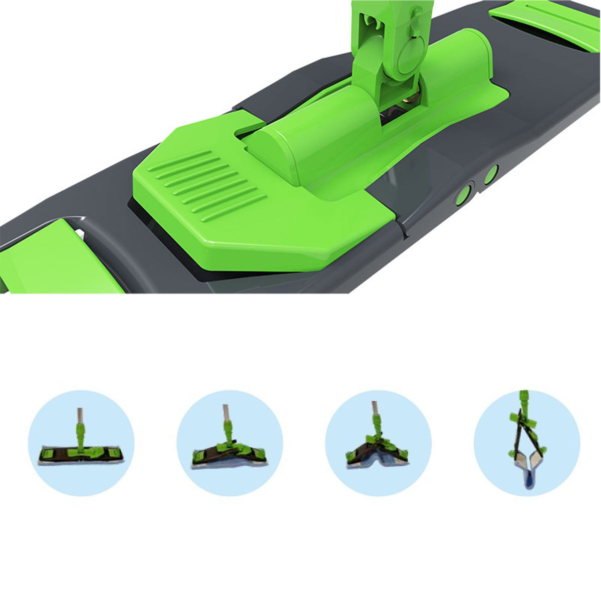 Microfiber Mop Frame 40CM (Green) IPC - Made in Italy | Daitona General ...